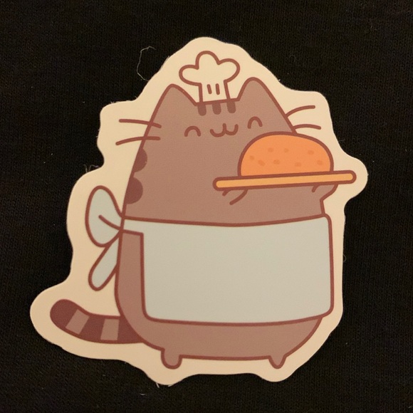 Accessories | 1 In Bundle Pusheen Baking Sticker New | Poshmark